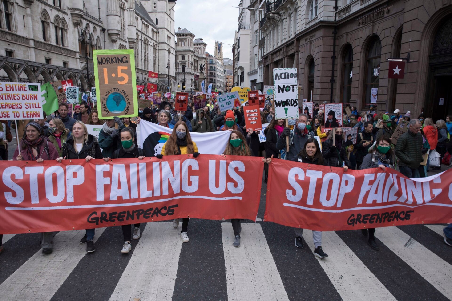 All the best signs from this weekend's climate marches - Greenpeace UK
