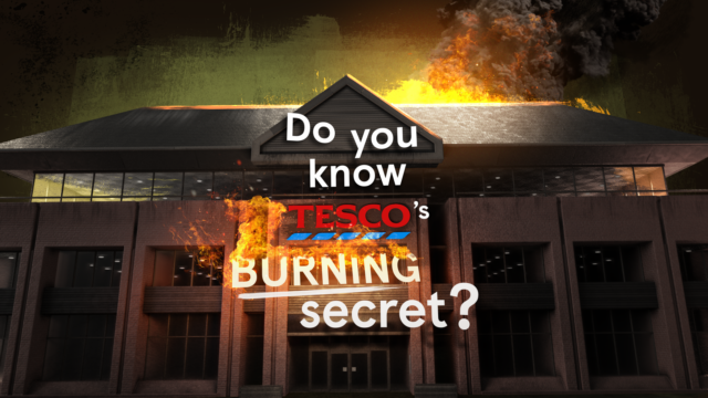 WATCH: Tesco’s burning secret - Greenpeace UK