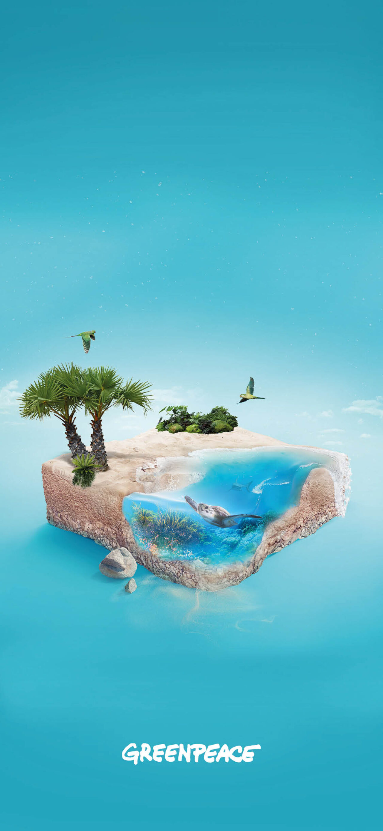 Your Atlantic Ocean phone wallpaper - Greenpeace UK