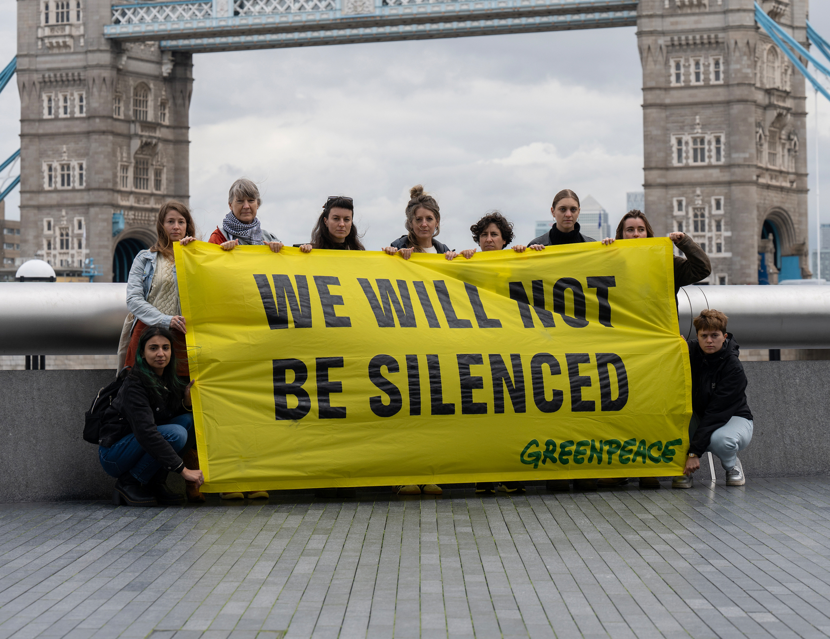 Greenpeace is under attack from Big Oil giant Energy Transfer. But we won’t be silenced ...