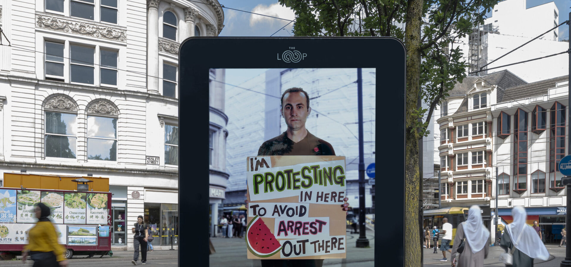 Seen a protester on an ad today? Here’s what you need to know ...