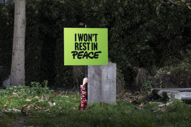 Won't Rest In Peace Coffin - Shop Now! - Greenpeace UK